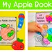 Apple Life Cycle Mini Book Apple Day Lesson Unit Apple Unit Study Fall ...