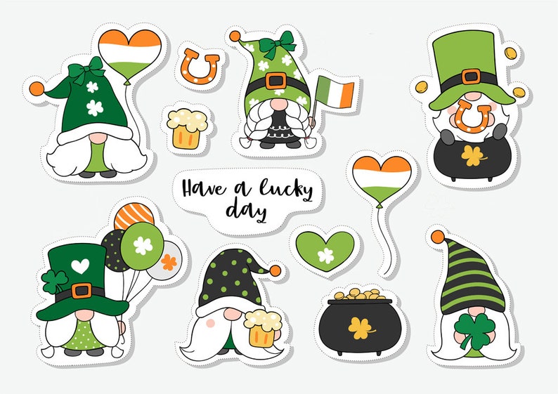St. Patrick's Day Classroom Decor | Patrick's Gnomes Bulletin Board ...