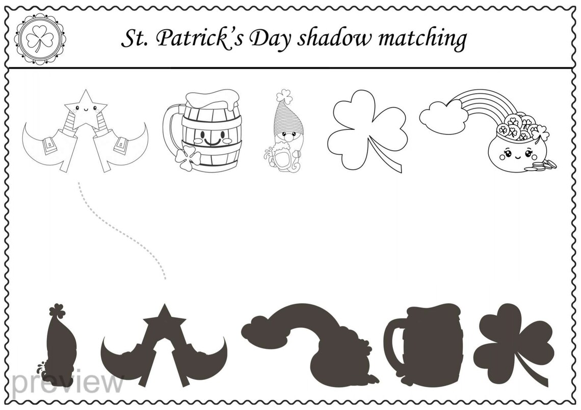 St. Patrick's Day Learning Pack, Activity Pack, Worksheets, Bundle ...