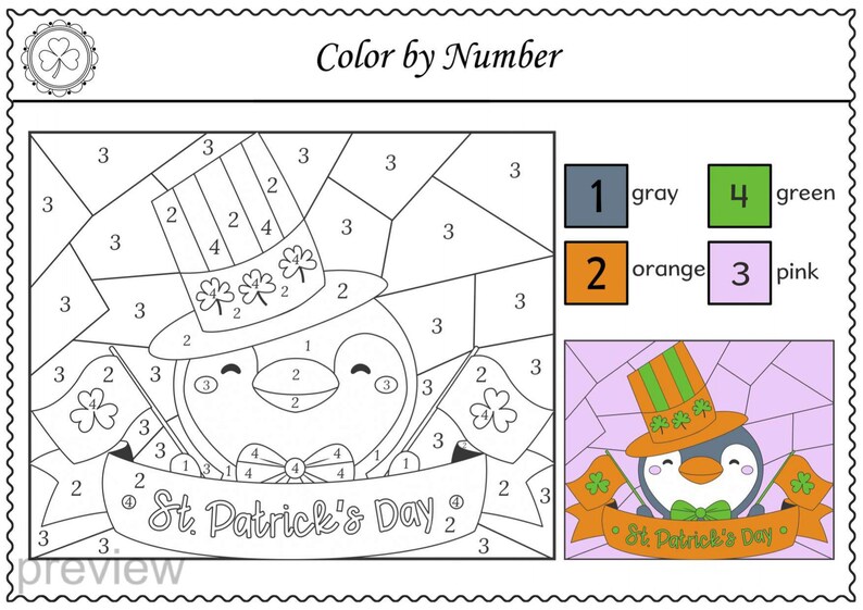 St. Patrick's Day Learning Pack, Activity Pack, Worksheets, Bundle ...