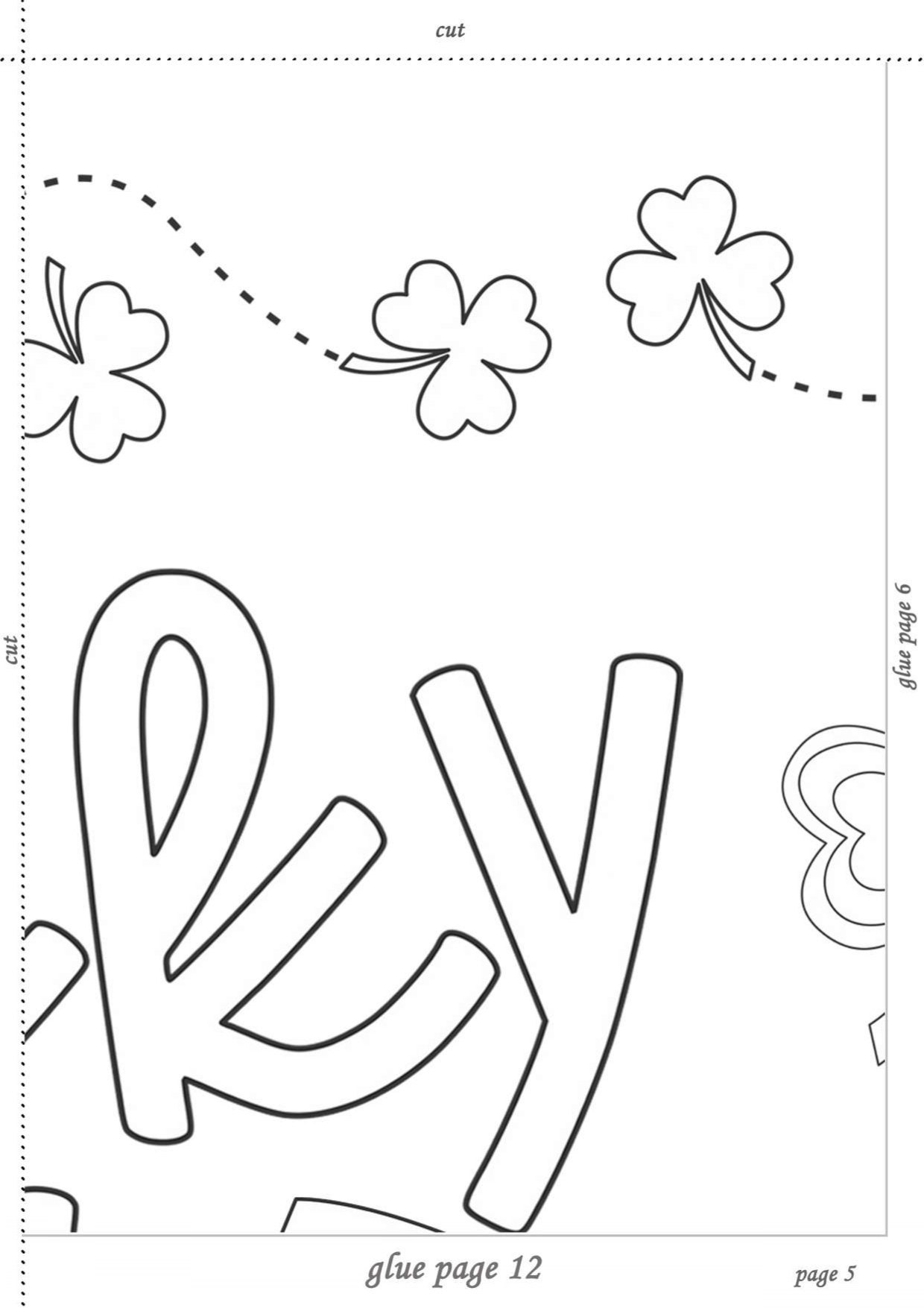 St. Patrick's Day Collaborative Poster Coloring Wall - Etsy
