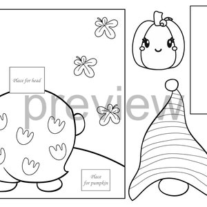 Fall Activities Printable Paper Crafts for Kids | Autumn Crafts | Home ...