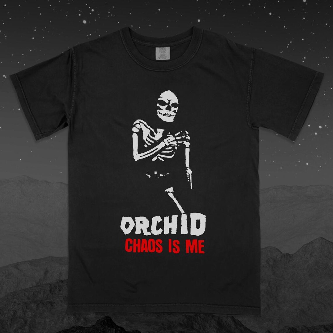 Orchid Chaos is Me T-shirt, Screamo Band Merch - Etsy