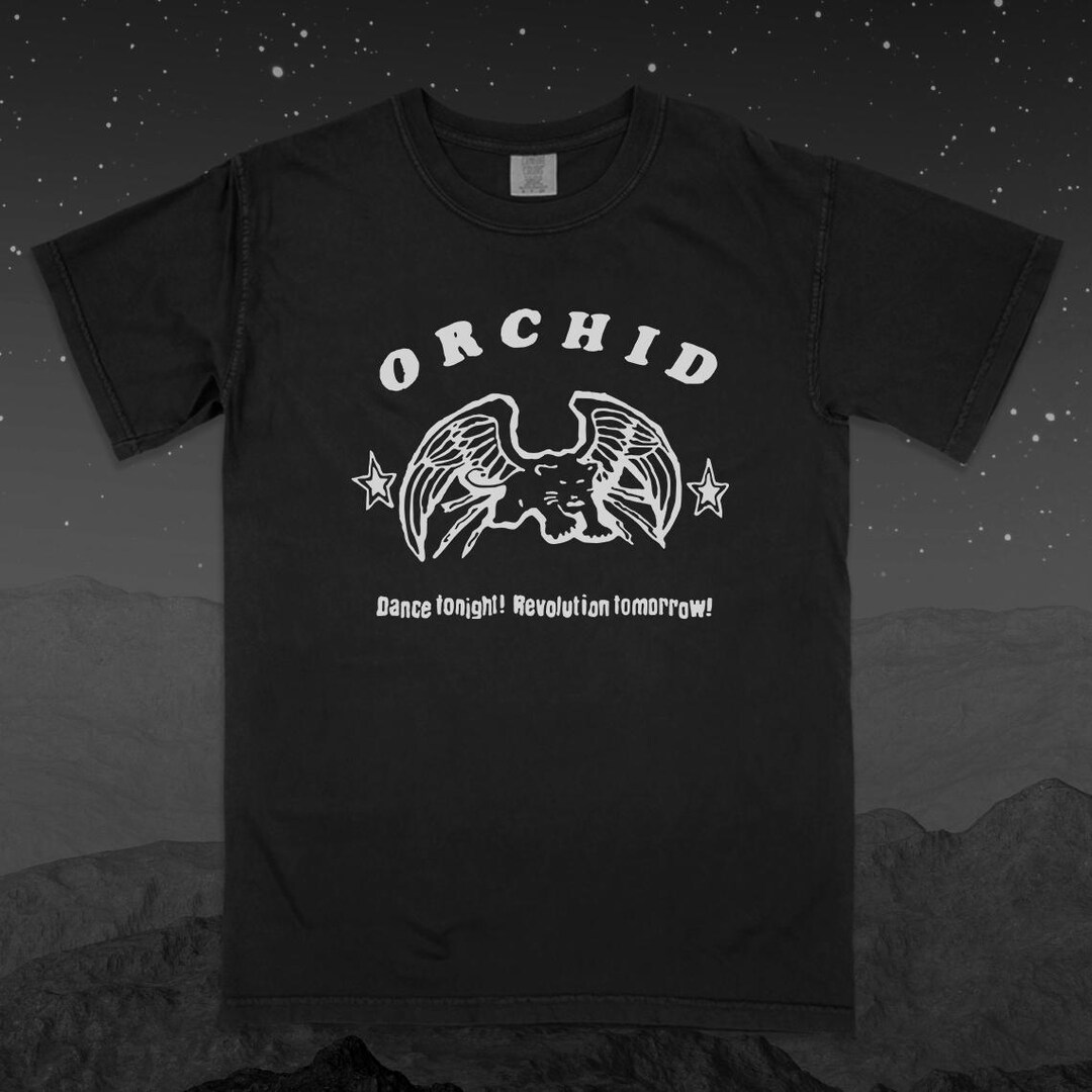 Orchid Screamo Band T-shirt | Comfort Colors Heavyweight Tee - Etsy