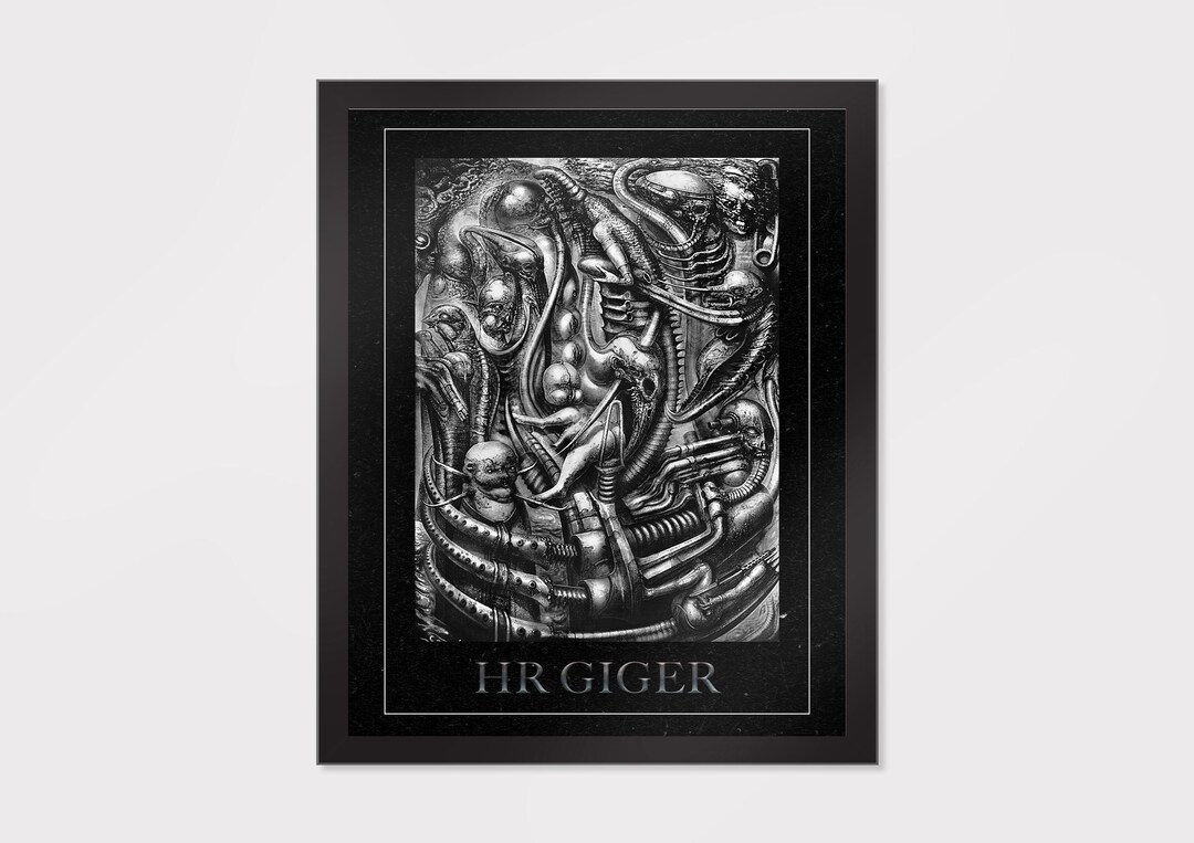H R Giger's National Park (1975) Art Poster - Poster Design, Wall Art ...
