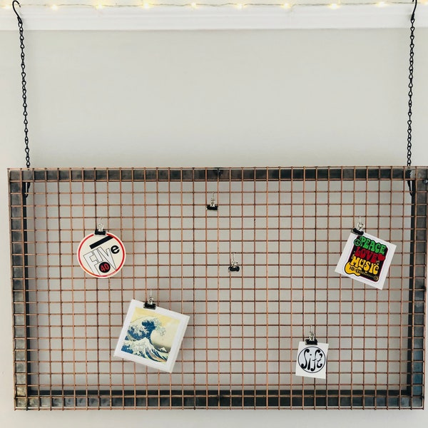 Metal Grid Board - Etsy UK