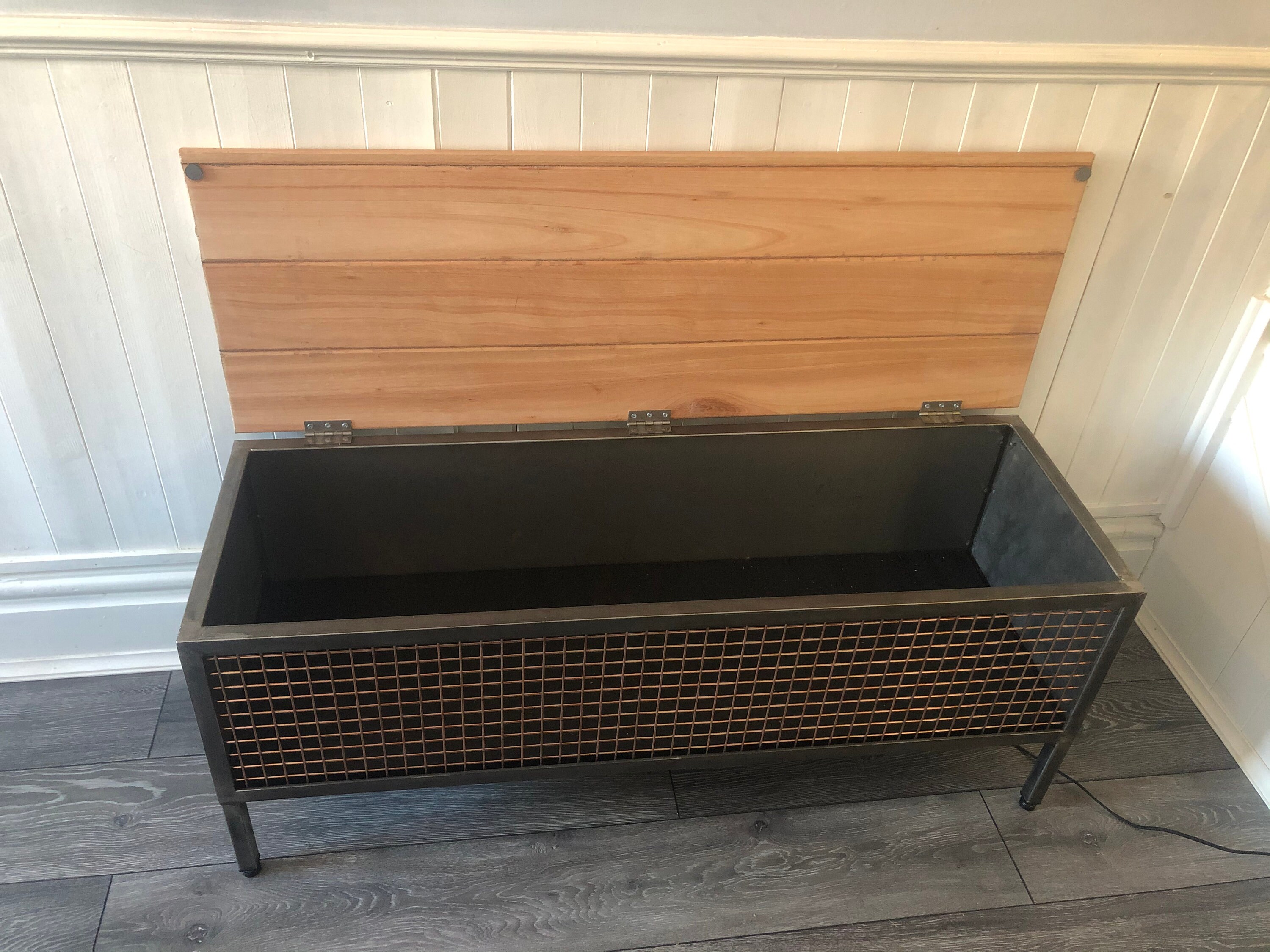 Industrial Home Furniture Storage Locker and Bench Seat - Etsy