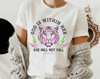 Tiger Bible Verse - Etsy