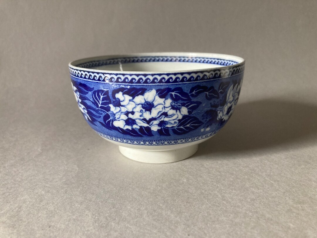 Antique Blue and White Bowl Spode Bowl Deer C1845 - Etsy