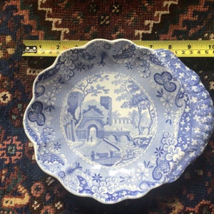 Blue and White Spode Dish Antique Spode Old Spode. - Etsy