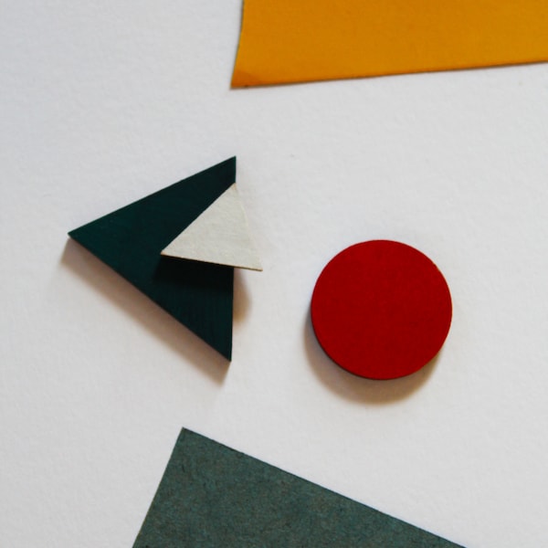 Modern Brooch - Etsy