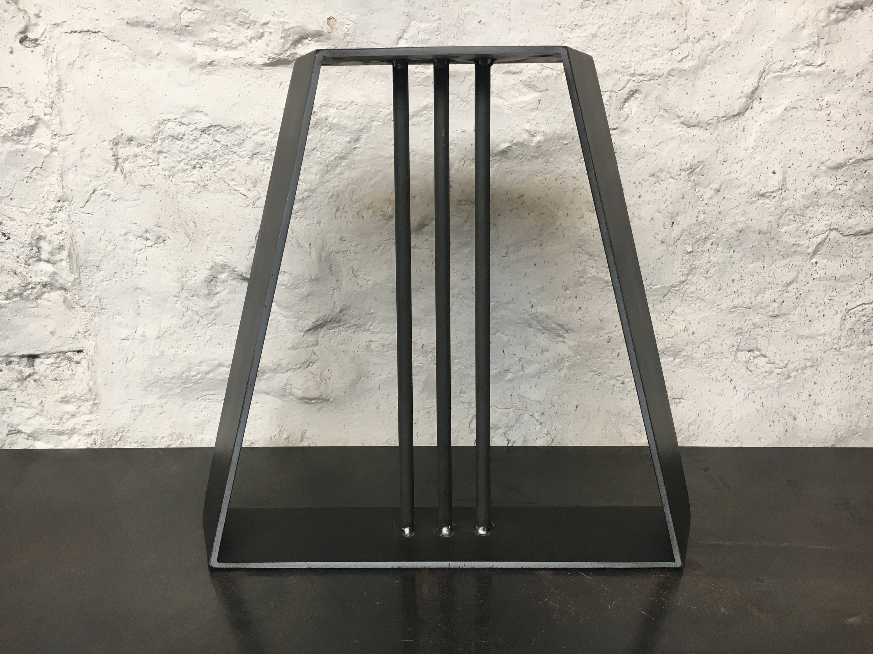Bespoke Industrial Metal Table Legs Set of 2 Trapezoid Style 3 - Etsy UK
