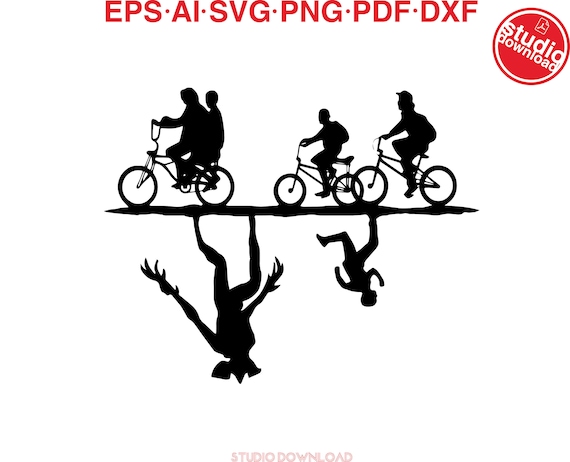 Stranger Things svg Svg-Png-al revés-Diseño-Demogorgon Para - Etsy México