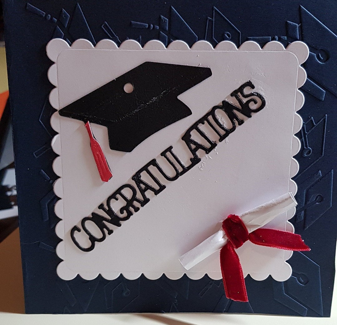 Graduation Pop-up Handmade Card - Etsy
