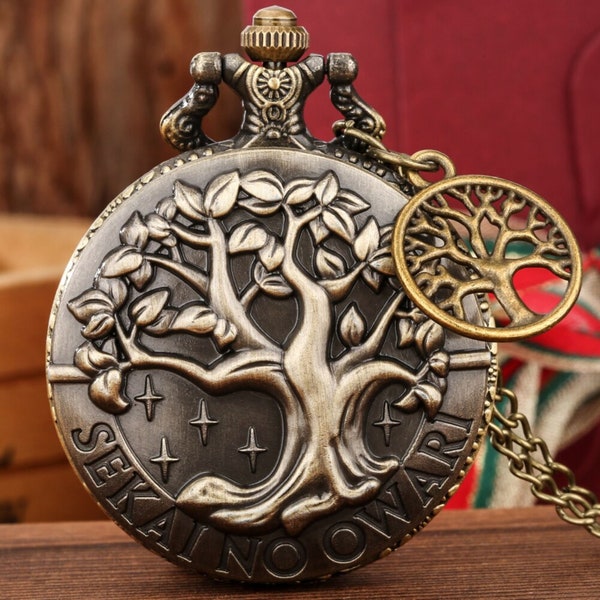 Tree Pocket Watch - Etsy
