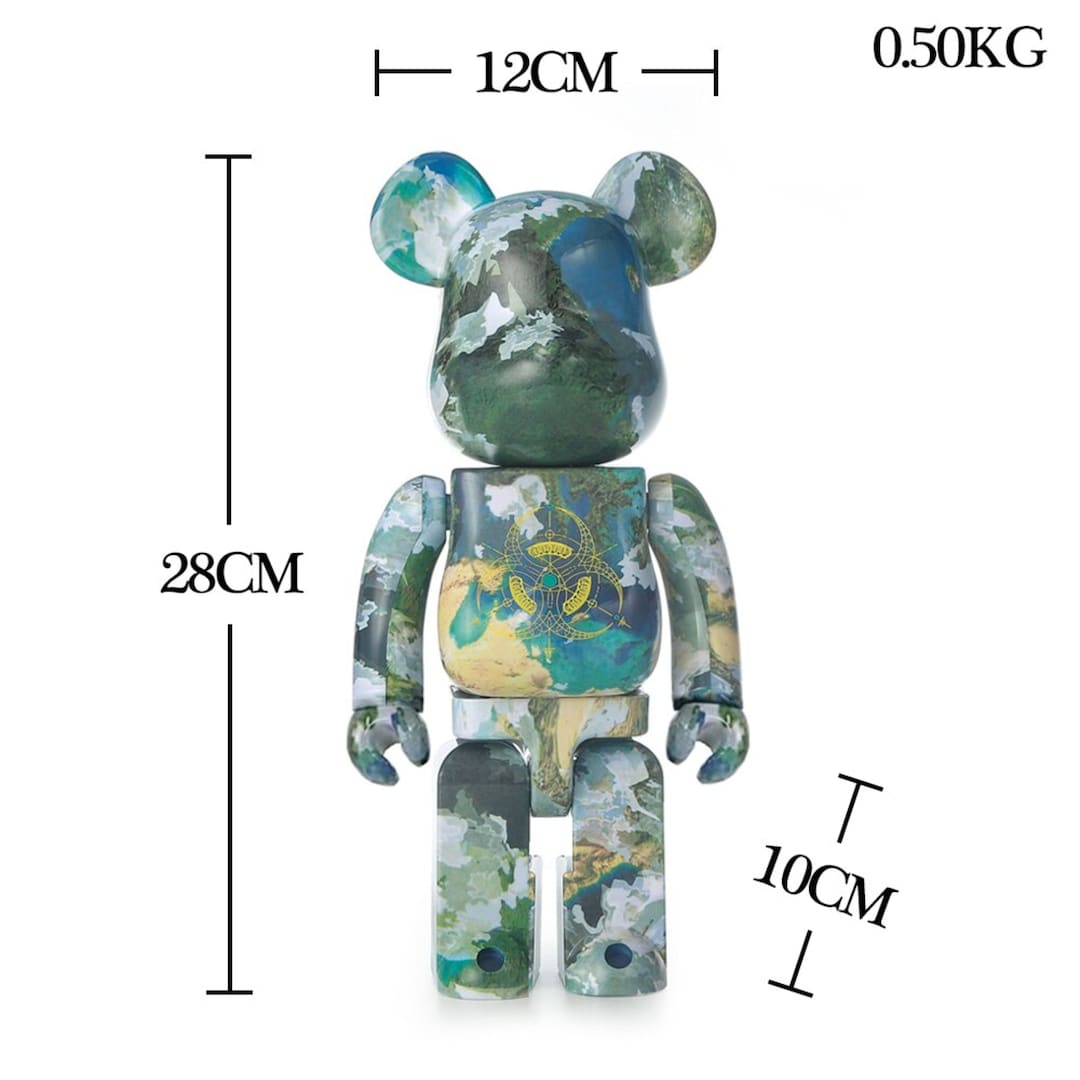 Collectible Risen Bearbrick Replica Statue Decoration Figurines Home ...