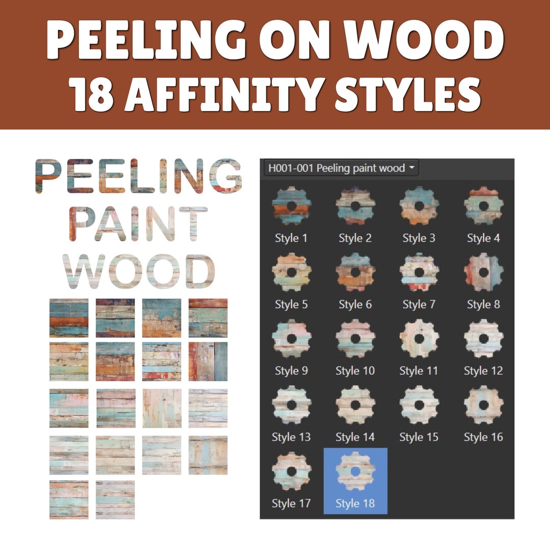 Faded and Peeling Paint on Wooden Panels Backdrop Textures - 18 Styles ...