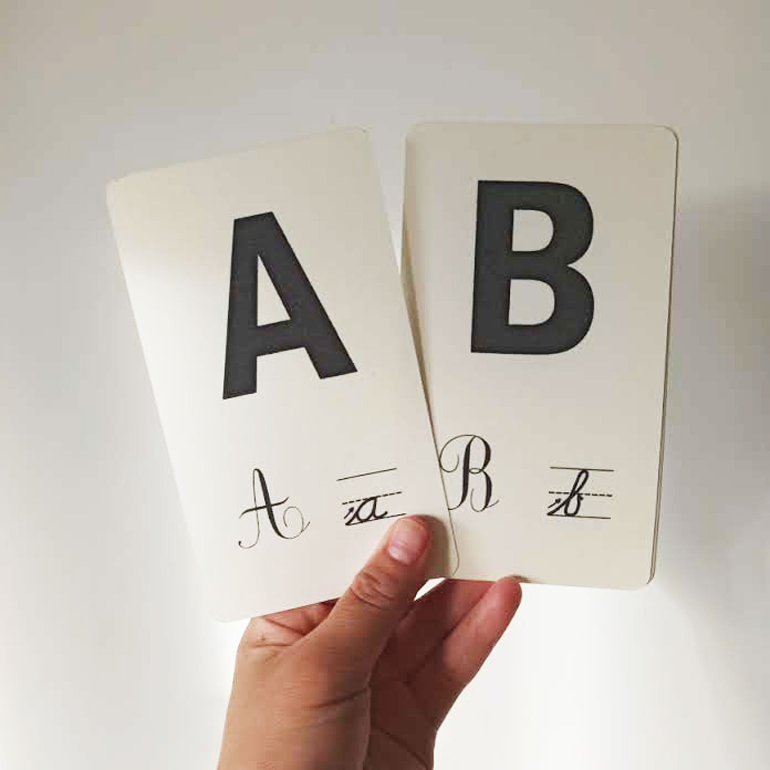 Alphabet Cards, ALPHABET, Preschool Flashcard, ABC Card, Educational ...