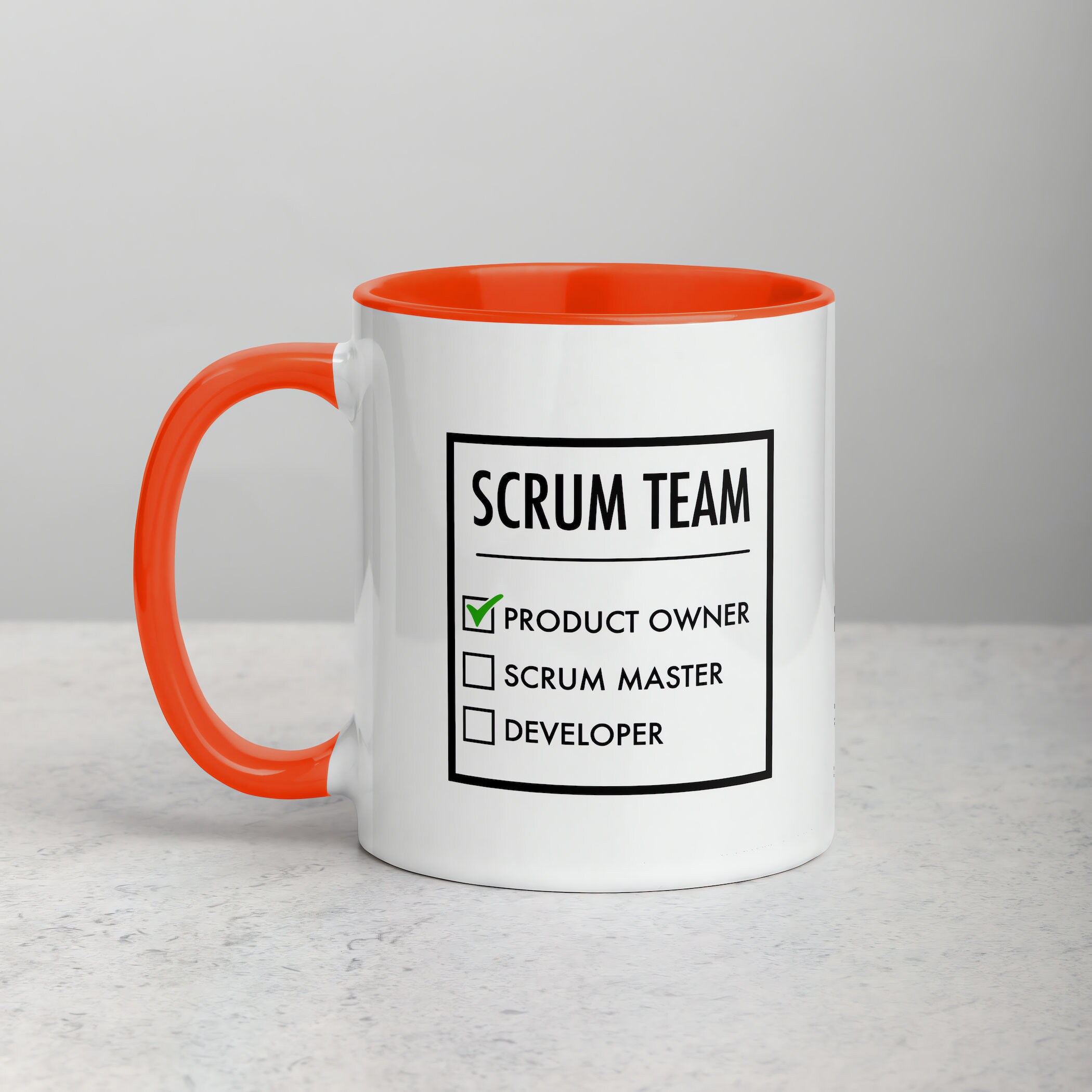 Product Owner Mug Scrum Team Product Owner Trophy Scrum Agile Coffee ...