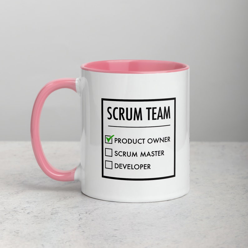 Product Owner Mug Scrum Team Product Owner Trophy Scrum Agile Coffee ...