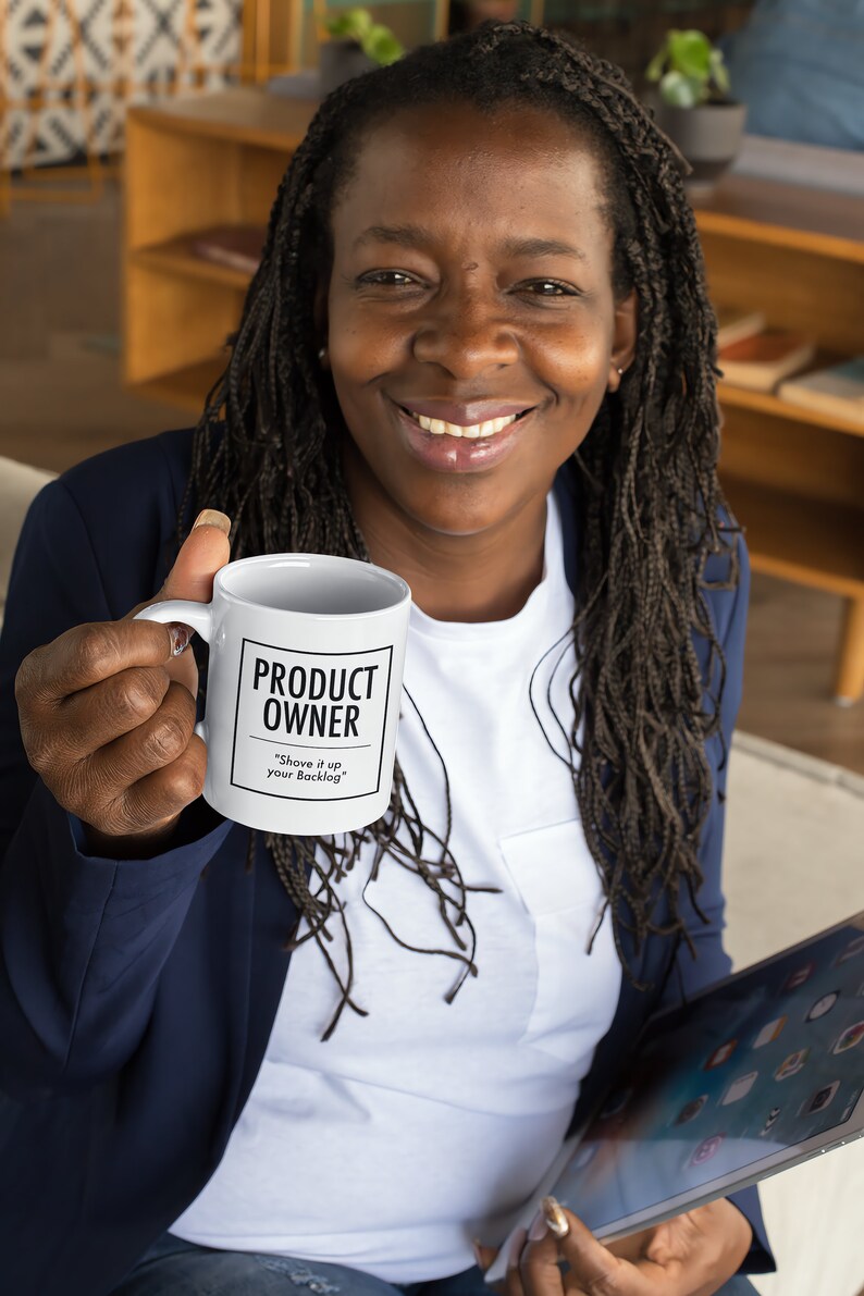 Product Owner Mug | Shove It up Your Backlog | Product Owner Trophy ...