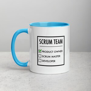Product Owner Mug Scrum Team Product Owner Trophy Scrum Agile Coffee ...