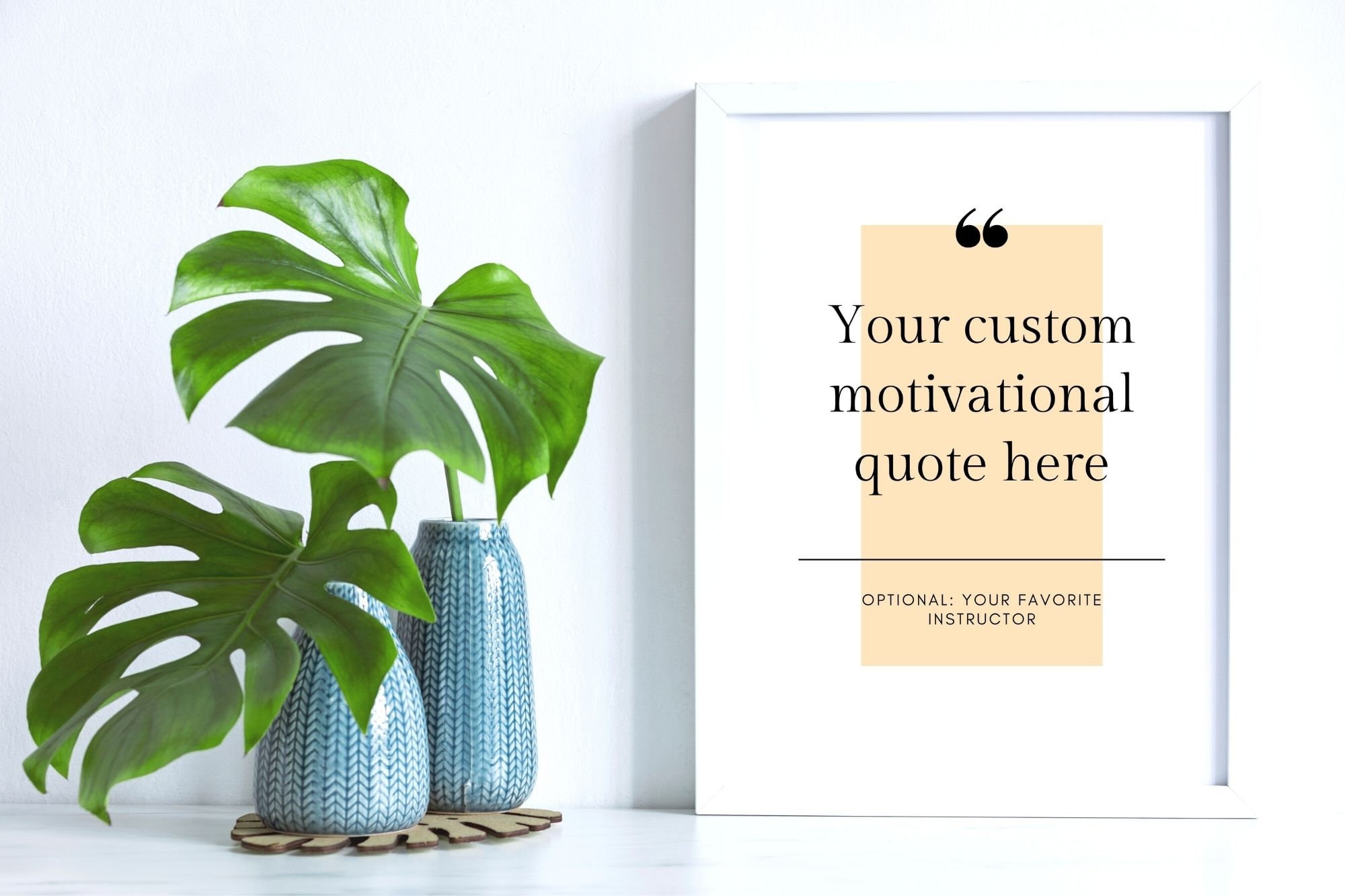 Custom Motivational Quote Printable PDF Downloadable File - Etsy