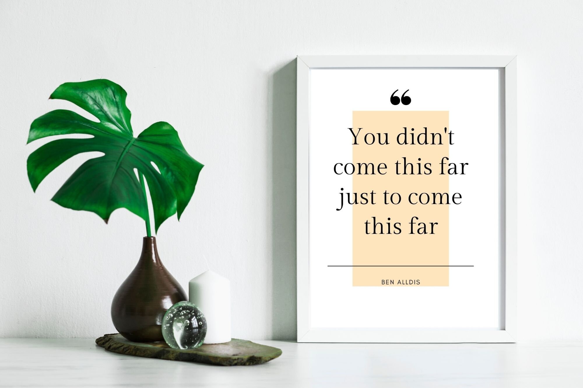 Instructor Workout Motivational Quote Ben Alldis You Didn't Come This ...