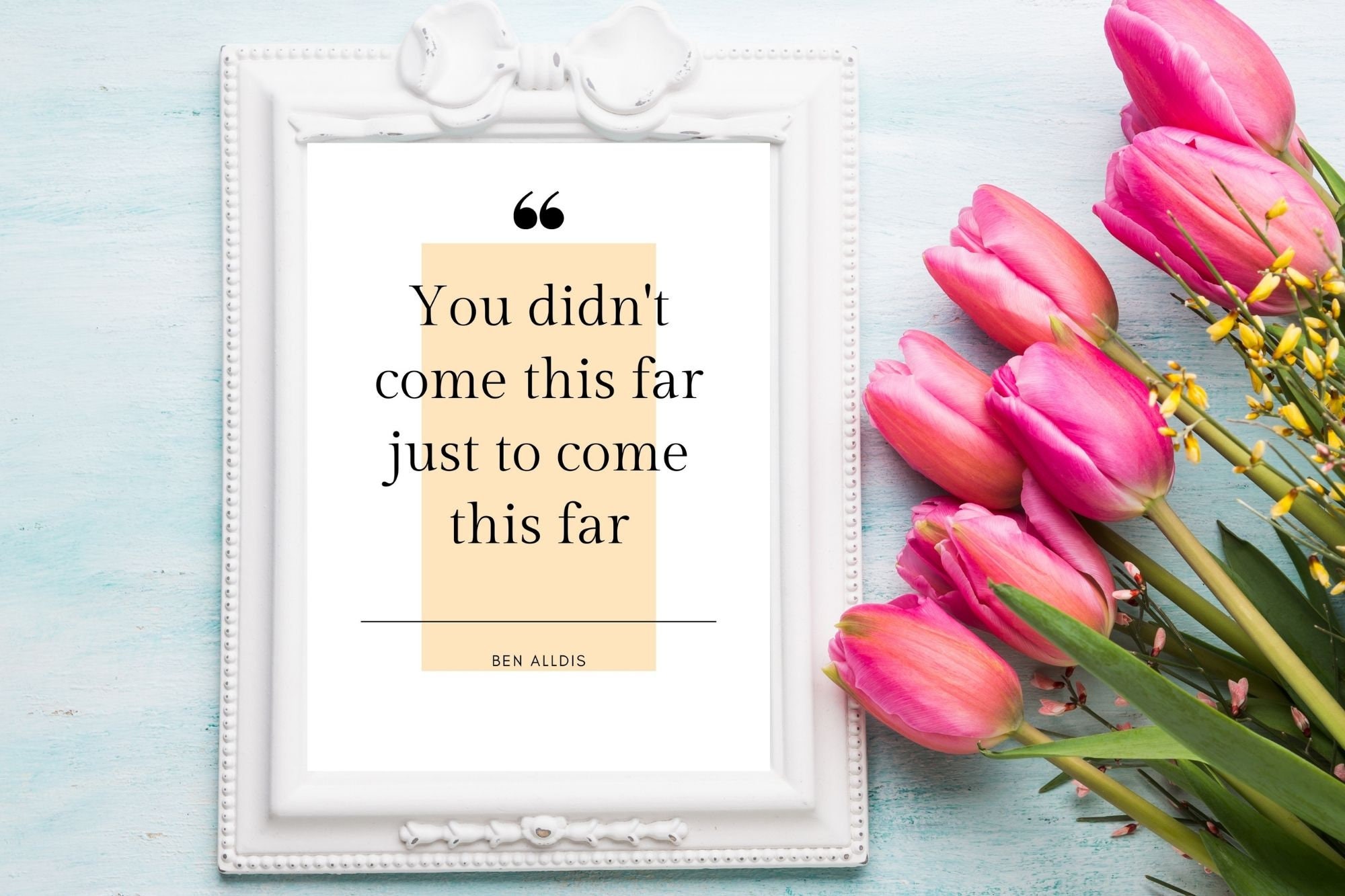 Instructor Workout Motivational Quote Ben Alldis You Didn't Come This ...