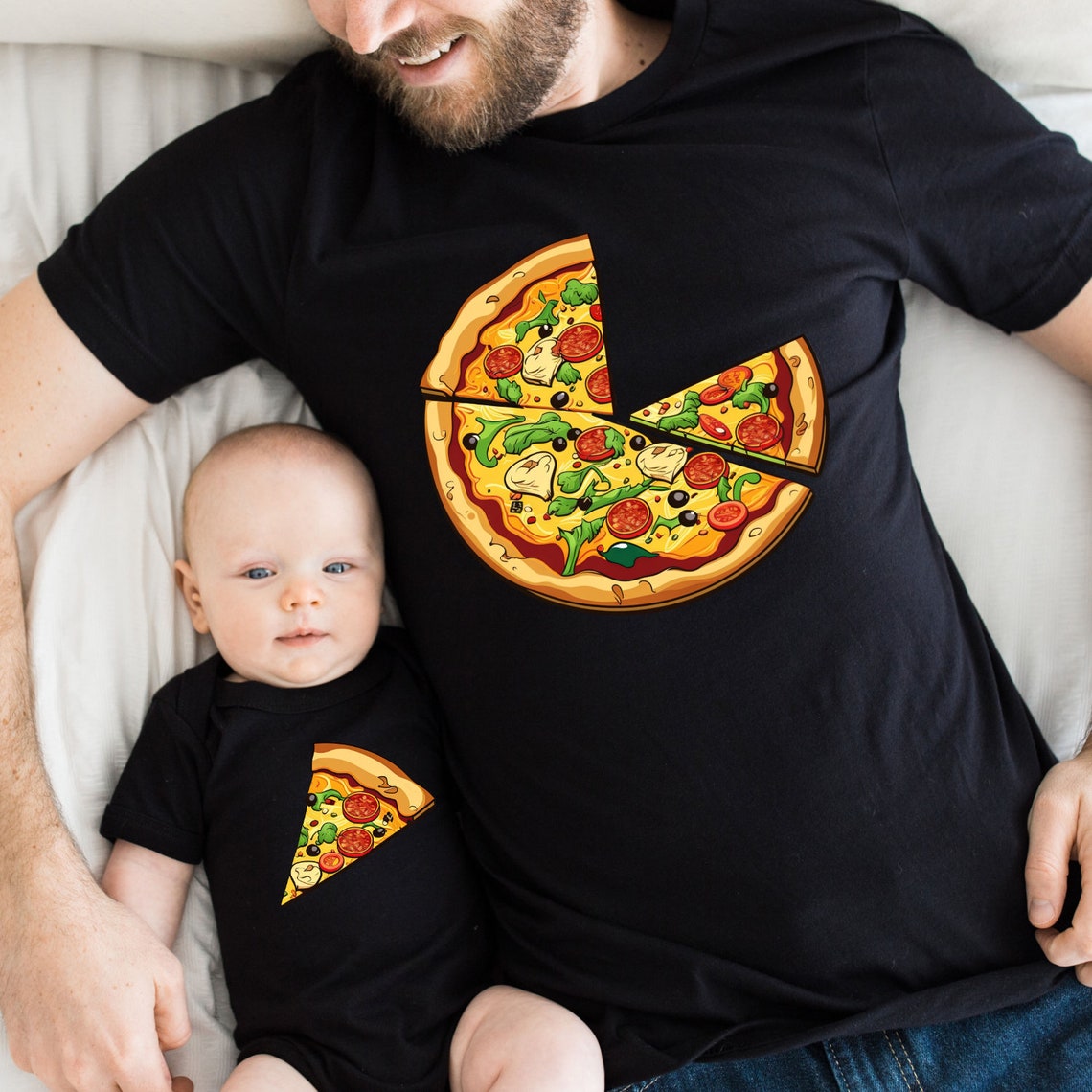 Father & Son Pizza Design Download Pizza Slice Mother and Daughter Mom ...
