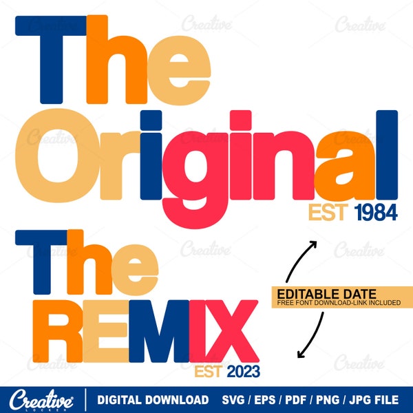 The Remix Svg - Etsy