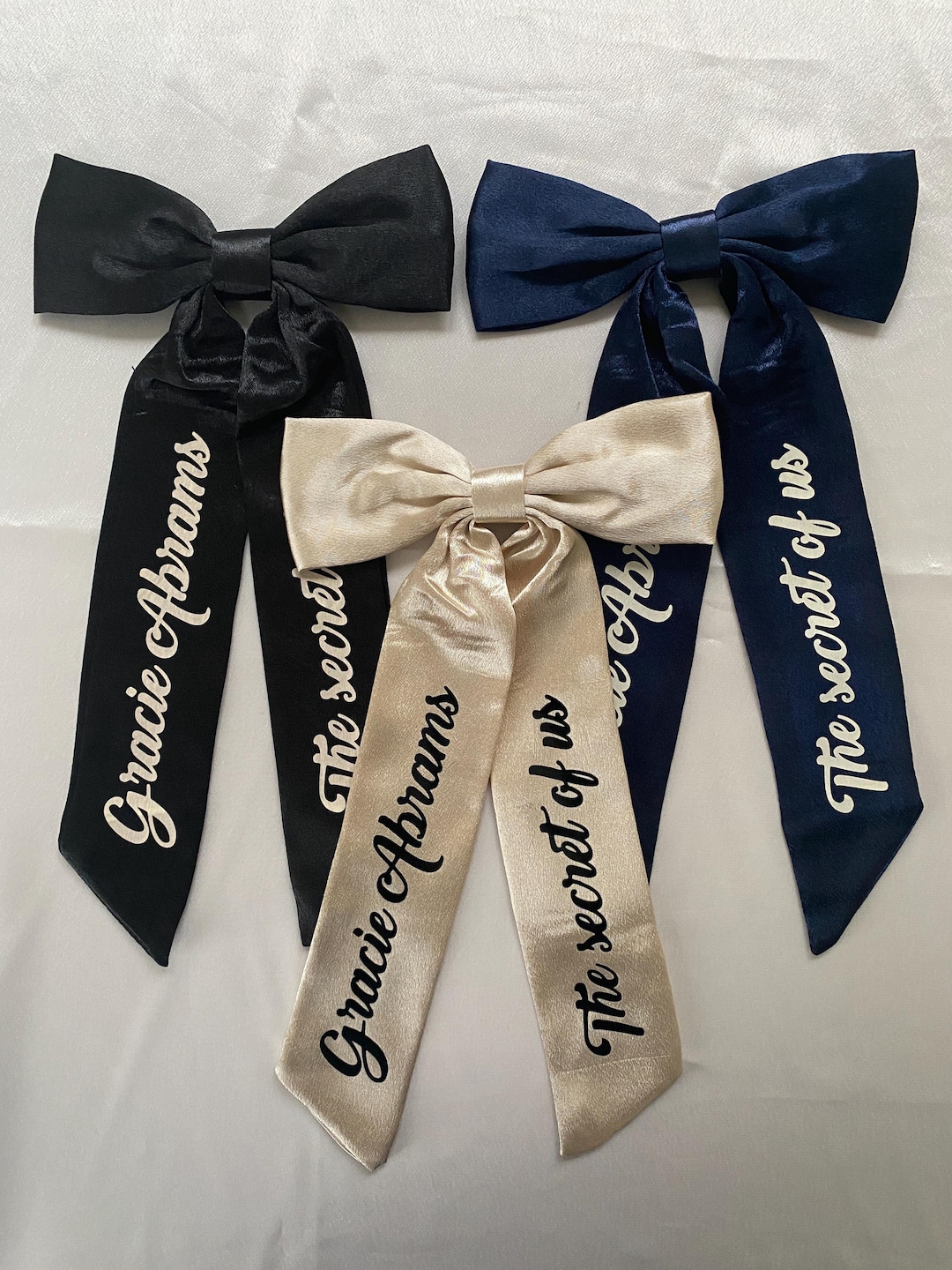 Gracie Abrams Concert Bows - Etsy UK