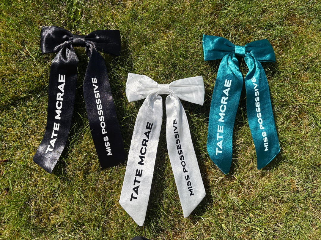 Tate Mcrae Concert Bows - Etsy