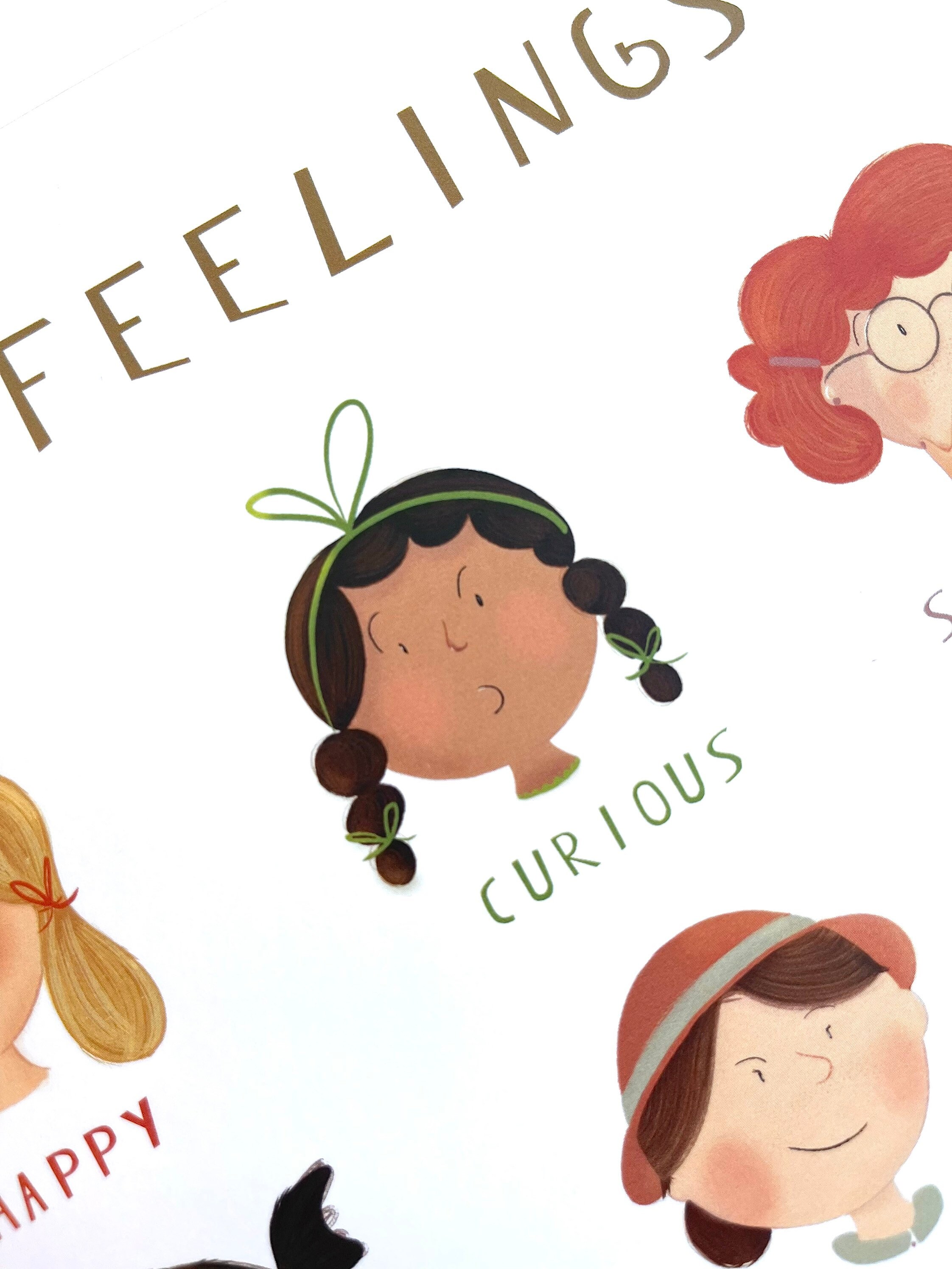 Personalized Feelings Chart A3 Print - Etsy Australia