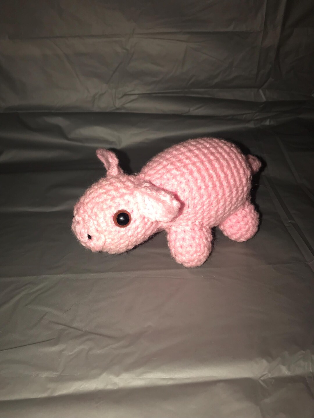 Pipsqueak the Pig - Crochet Stuffed Animal Plushie/amigurumi - Small - Etsy