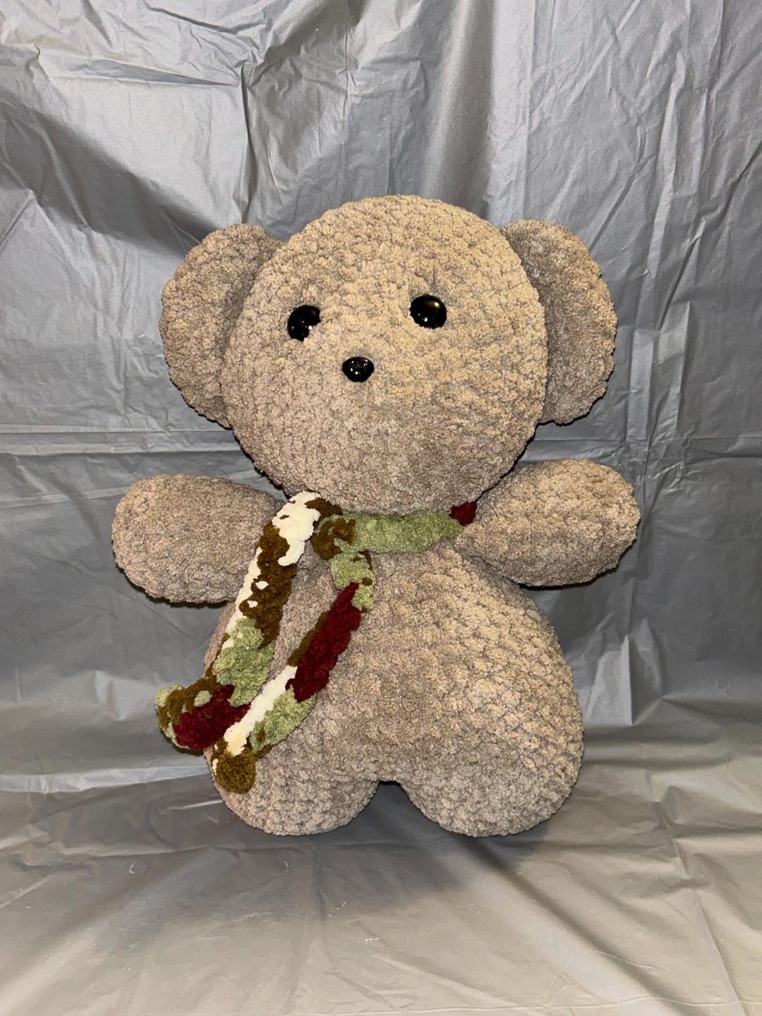 Barry the Teddy Bear - Crochet Stuffed Animal Plushie/amigurumi - Etsy