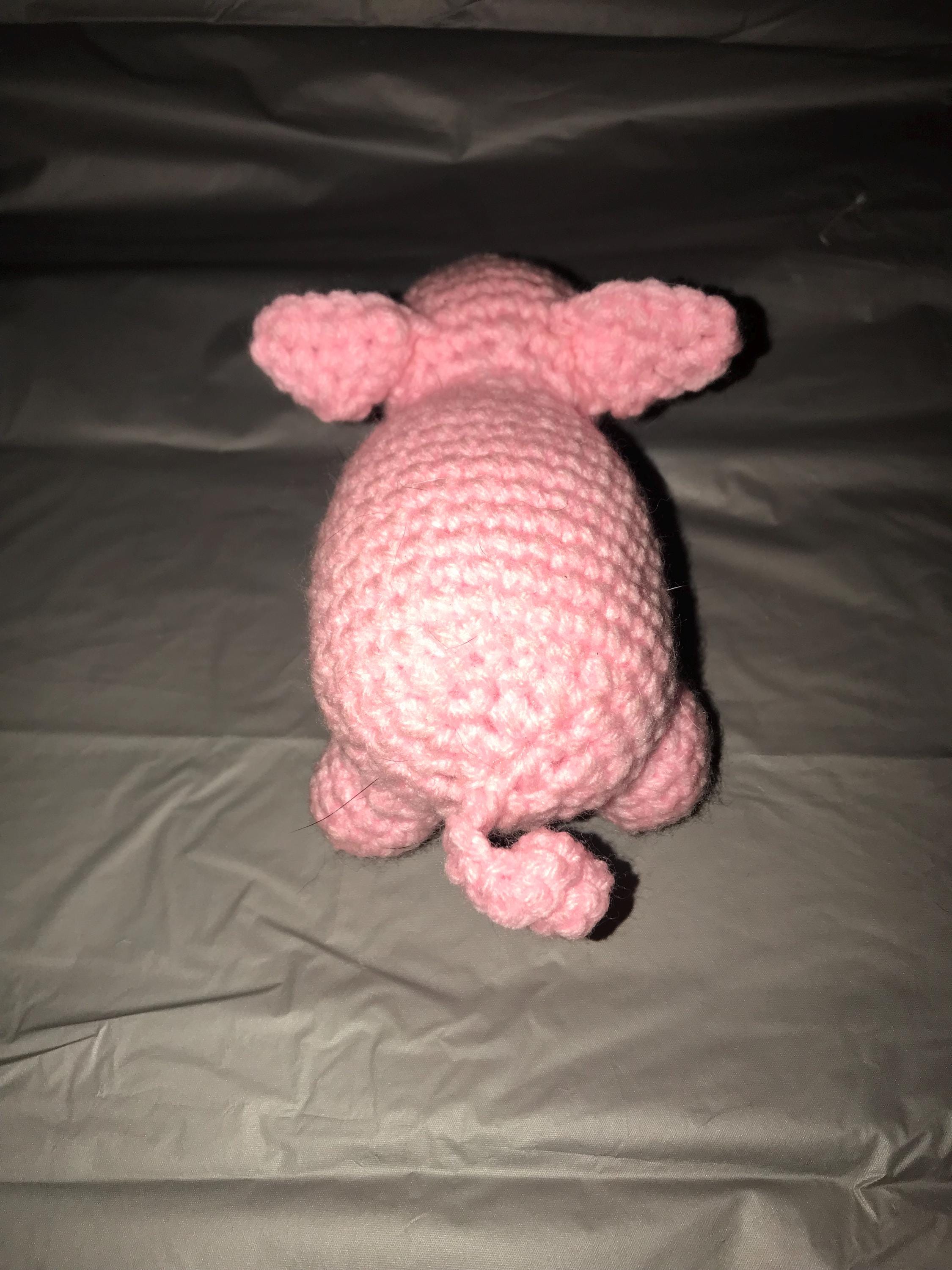Pipsqueak the Pig - Crochet Stuffed Animal Plushie/amigurumi - Small - Etsy