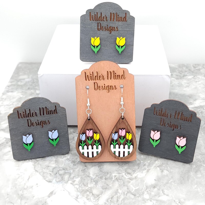 Spring Earrings - Etsy