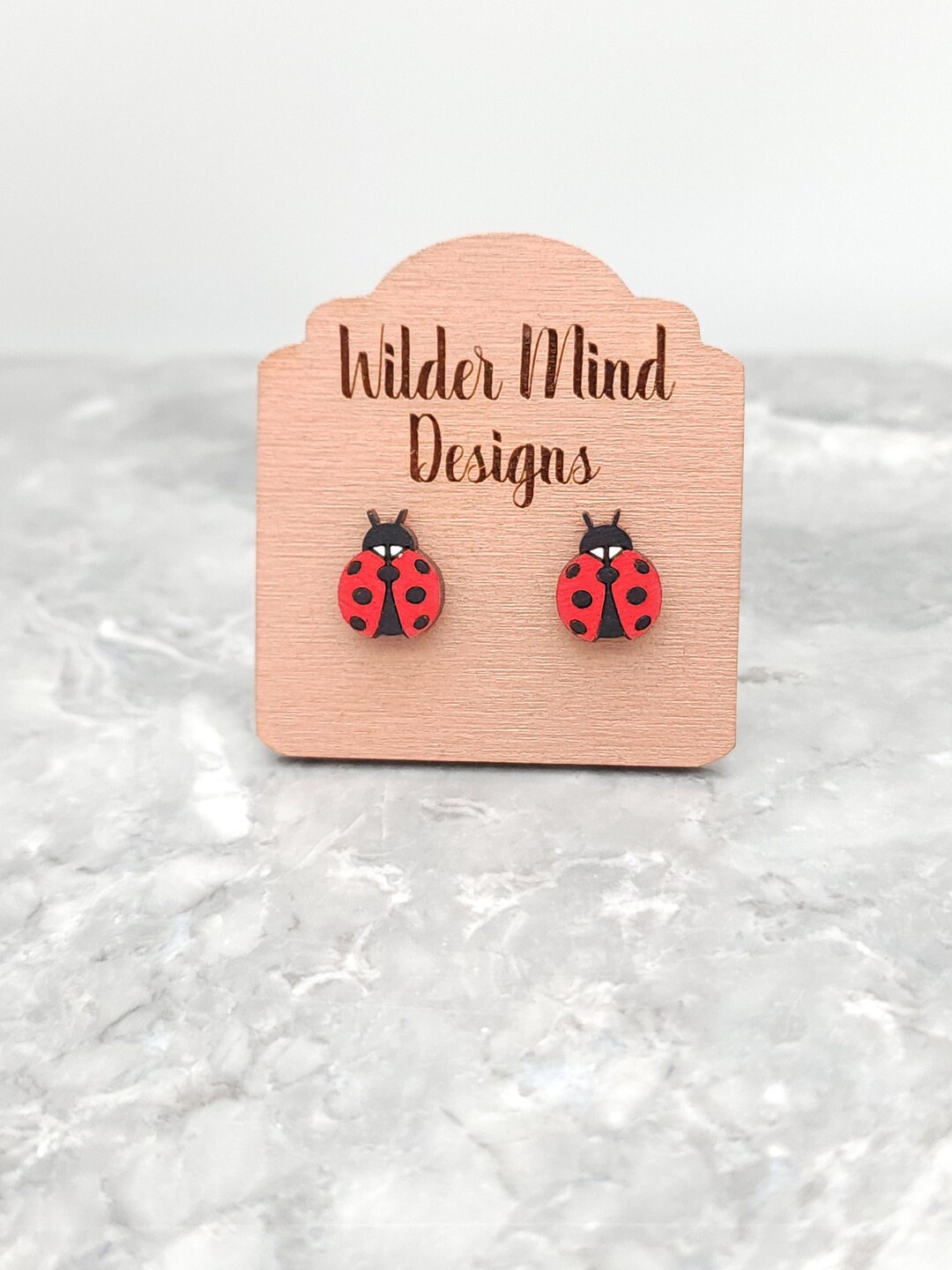 Ladybug Studs, Ladybug Earrings, Summer Jewelry, Spring Earrings, Cute ...