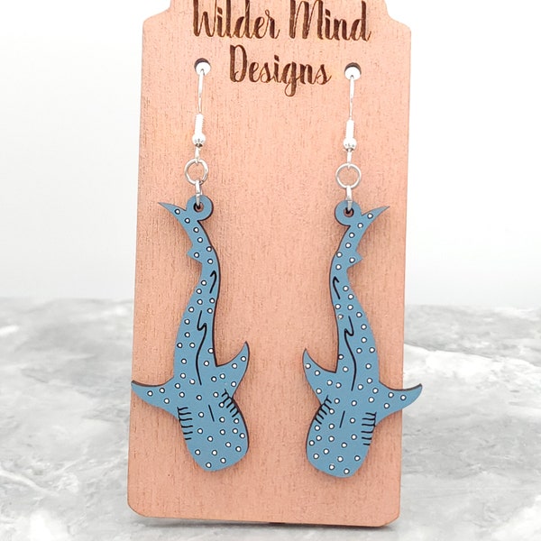 Shark Earrings - Etsy