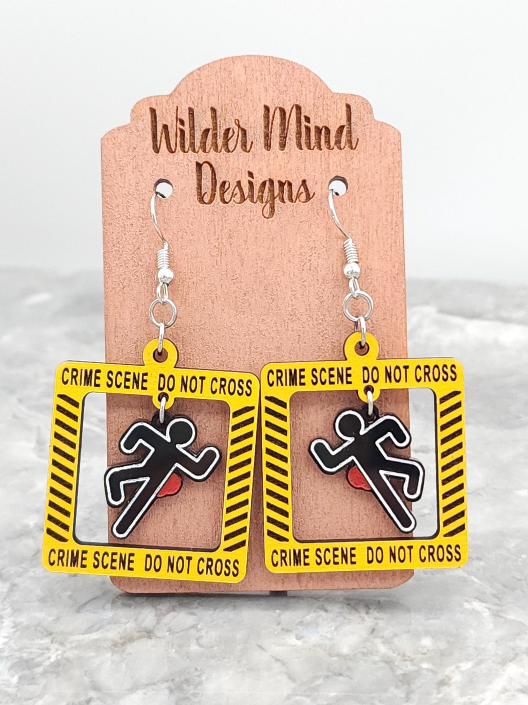 Crime Scene Earrings, Crime Junkie, Crime Shows, Crime Shoe Earrings ...