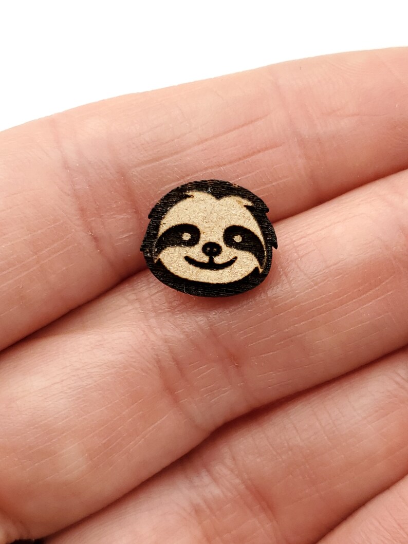 Sloth Studs Sloth Earrings Sloth Gift Sloth Jewelry Cute | Etsy