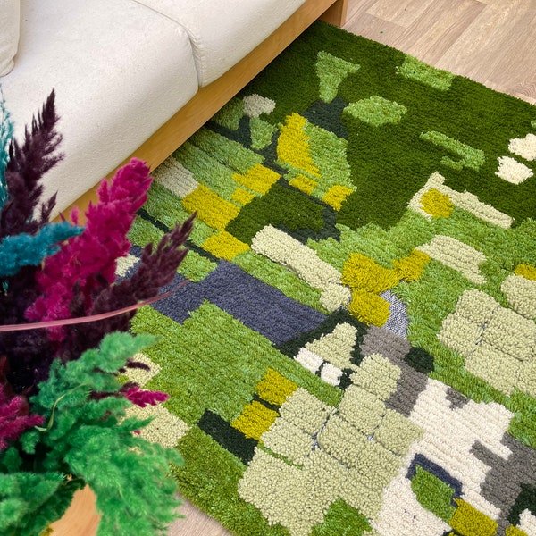 Wool Rug - Etsy