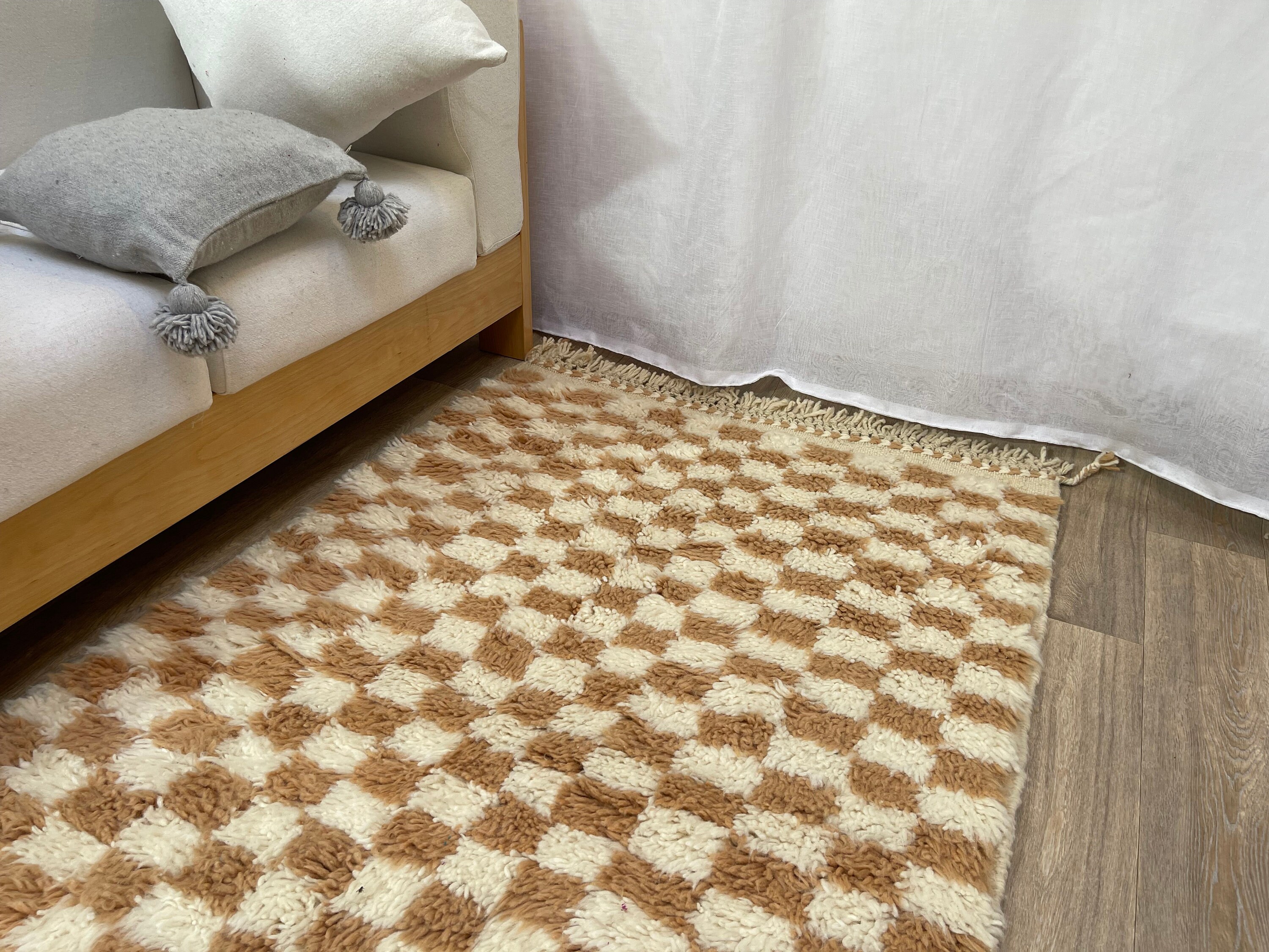Jute Rug, Checkered Hart Revival™, 40% OFF