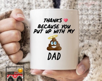 Dad You're the Poop Coffee Mug Dad You're the Sht - Etsy