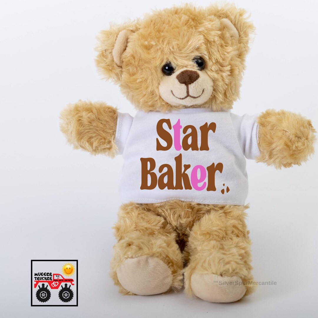 Baker Bear, Bakery Owner Teddy Bear, Gift for Chef, Gift for Baker, Fun ...