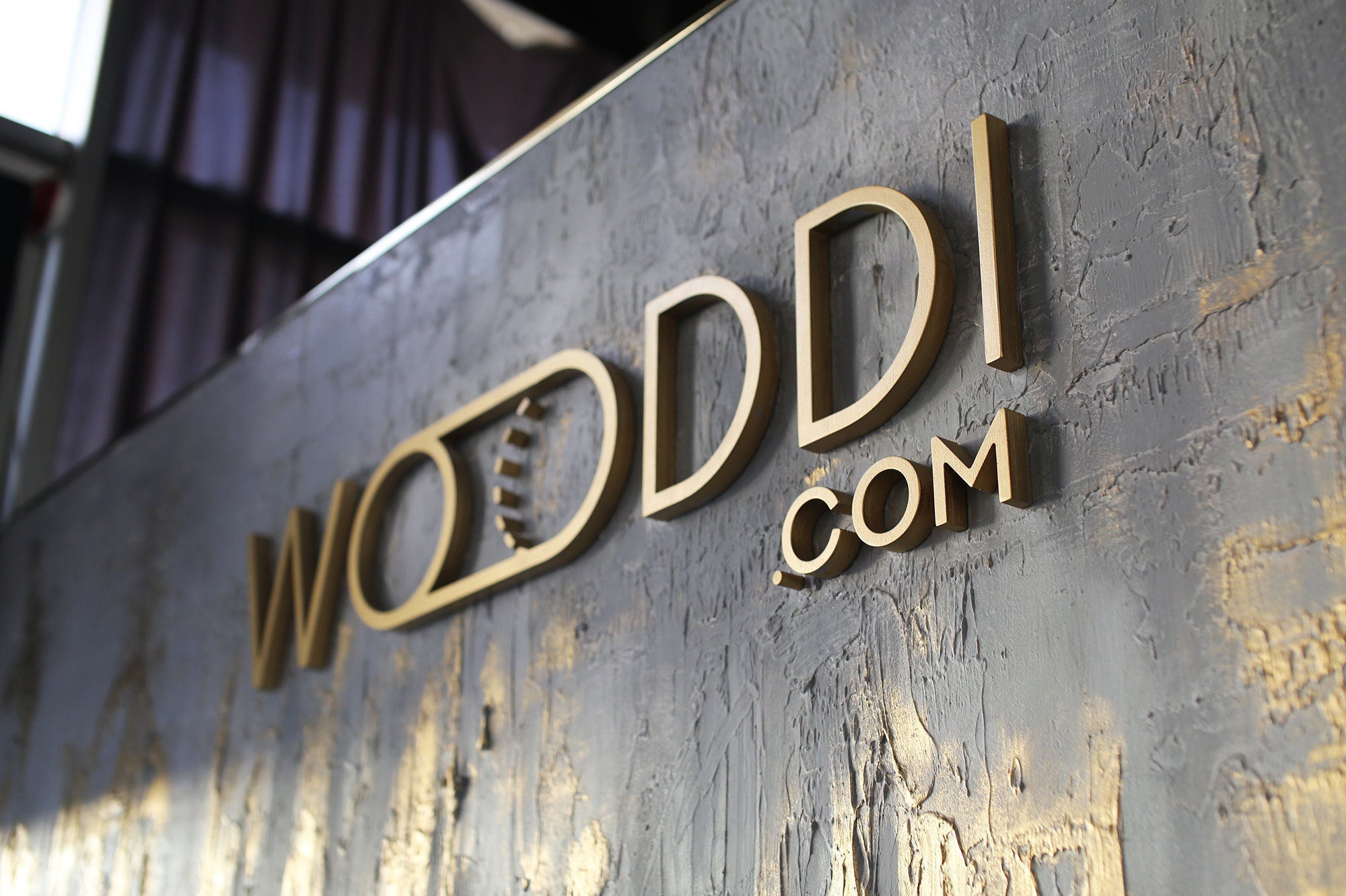 Custom 3D Stainless Steel Logo Sign | Modern Metal Lettering ...