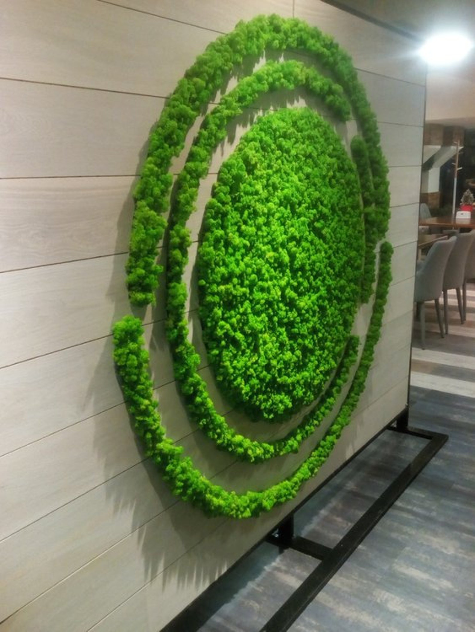 Live Moss Signage , Custom Moss Sign, Metal Letters, Personalized Moss ...