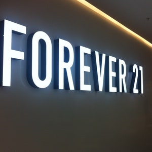 Custom LED Store Sign, Outdoor Led Sign, Custom Frontlit Sign, Wall ...