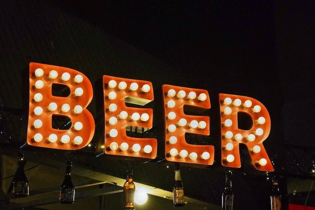 Personalized LED Metal Sign | Custom Backlit Office Sign With 3D ...